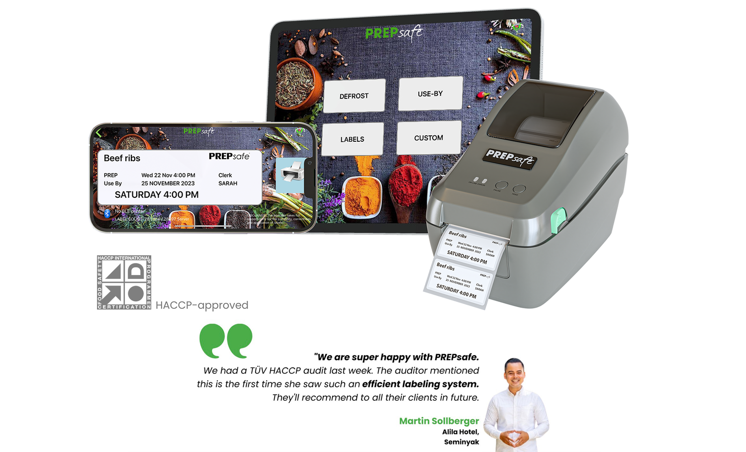 Food Safety Labeling | HACCP Approved | PREPsafe | Australia – PREPsafe ...